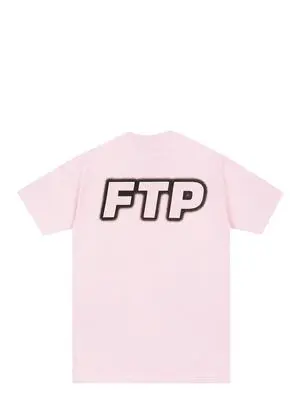 FTP Outer Glow Logo Tee Shirt - Pink