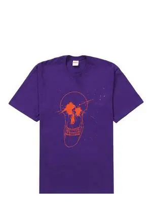 Supreme Ralph Steadman Skull Tee Shirt - Purple
