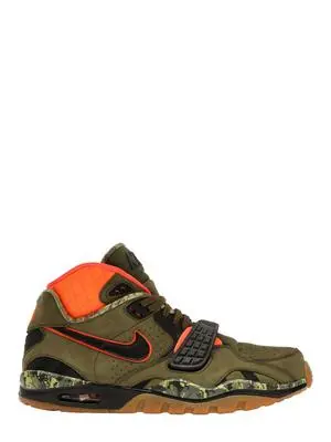 Nike Air Trainer Sc 2 High Bo And Arrows Sneakers - Faded Olive/black/hyper Crimson