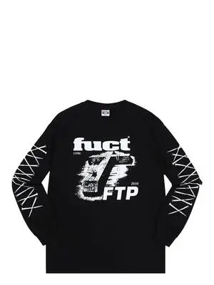 FTP X Fuct Fallen Cross Long Sleeve Tee Shirt - Black