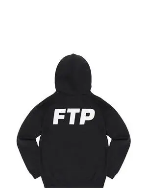 FTP Puff Print Logo Pullover - Black