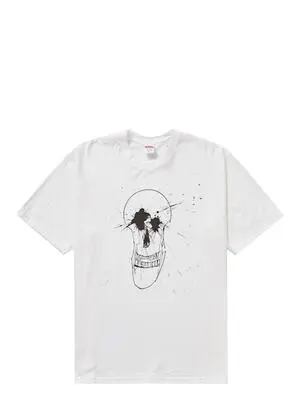 Supreme Ralph Steadman Skull Tee Shirt - White