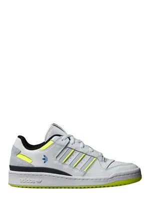 Adidas Forum Low Cl Indigo Herz - Cloud White/halo Blue/solar Yellow