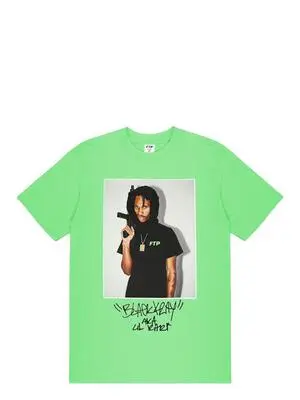 FTP Black Kray Photo Tee Shirt - Glime