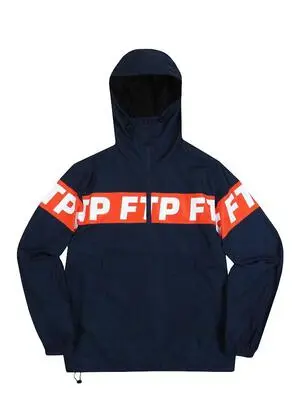 FTP Repeat Waterproof Anorak - Navy Blue