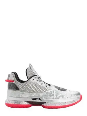 LI-NING Way Of Wade Sneakers - Silver Grey/standard Black/cherry Red
