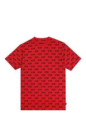 FTP Allover Tee Shirt - Red