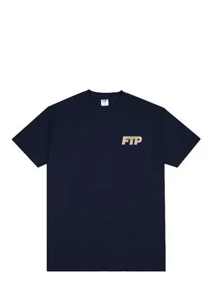 FTP Bling Logo Tee Shirt - Navy Blue