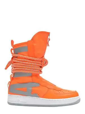 Nike Sf Air Force 1 High - Total Orange/white