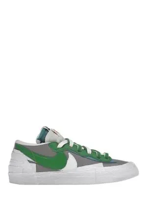Nike Blazer Low Sacai - Medium Grey/classic Green/white