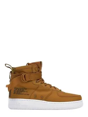 Nike SF Air Force 1 Mid Sneakers Desert Ochre/white/sequoia