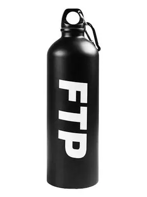 FTP Logo Water Bottle - Black/white
