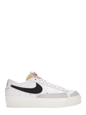 Nike Blazer Low Platform Sneakers - White/black/sail