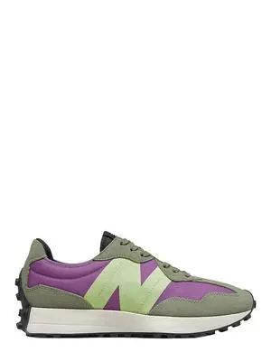 NEW BALANCE 327in Sneakers - Sour Grape/bleached Lime Glow