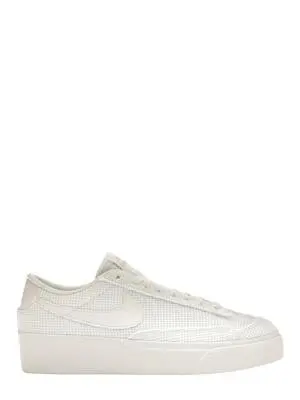 Nike Blazer Low Platform Woven Sneakers - Summit White/fossil