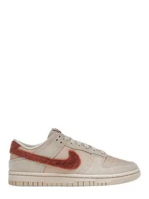 Nike Dunk Low Terry Swoosh Sneakers - Shimmer/mars Stone/sanddrift