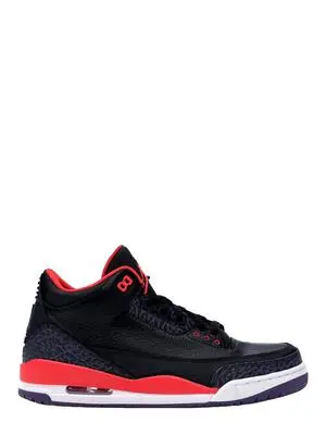 JORDAN 3 Retro Sneakers - Black/bright Crimson
