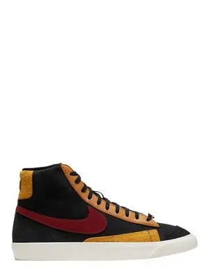 Nike Blazer Mid 77 Sneakers - Black/team Red/university Gold