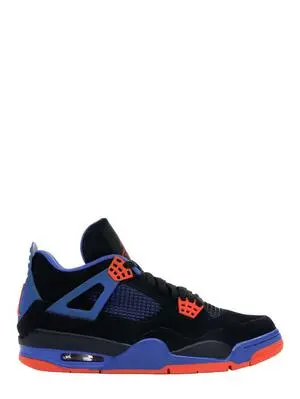 JORDAN Air 4 Retro Cavs Sneakers - Black/safety Orange/game Royal