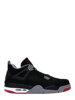 JORDAN Jordan 4 Retro Cement Sneakers Black/fire Red/cement Grey
