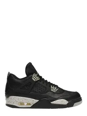 JORDAN 4 Retro Oreo Sneakers - Black/tech Grey/white