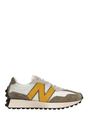 NEW BALANCE 327 Sneakers White/yellow/olive