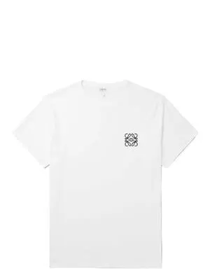 Loewe Anagram Cotton T-shirt - White/black