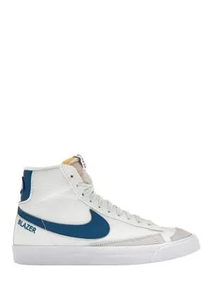 Nike Blazer Mid 77 Athletic Club Sneakers - Sail/white/hyper Royal