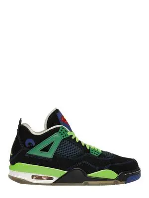 JORDAN 4 Retro Doernbecher Sneakers - Black/old Royal/electric Green
