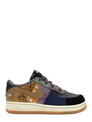 Nike Force 1 Low Travis Scott Cactus Jack Toddler Sneakers - Multi/color/muted Bronze