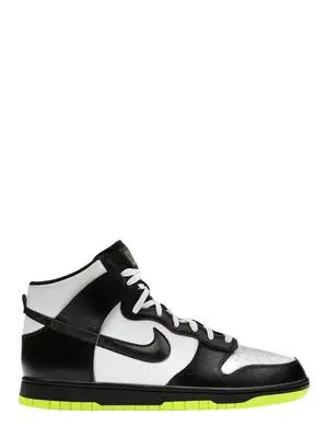 Nike Dunk High Sneakers - White/black/volt