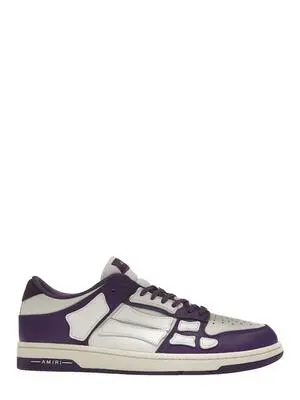 Amiri Skel Top Low Sneakers Purple/white