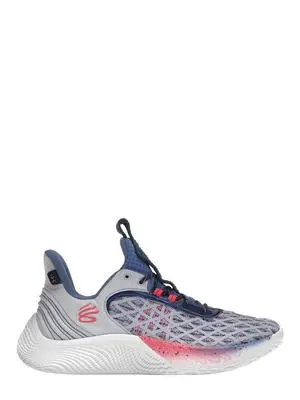 Under Armour Under Armour Curry Flow 9 Warp The Game Day Sneakers White/blue/pink