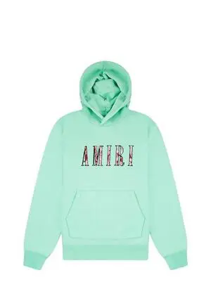 Amiri Core Paisley Logo Hoodie - Green