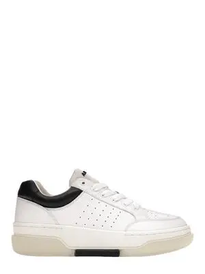 Amiri Stadium Low Sneakers - White/black