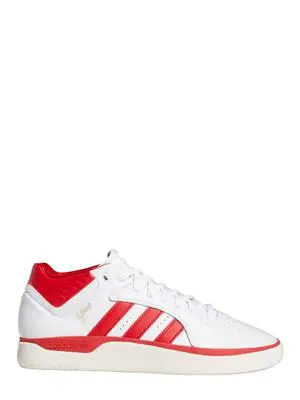 Adidas Tyshawn Mid Sneakers - Cloud White/scarelet Red