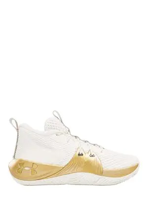 Under Armour Embiid One Goldmind Sneakers - White/metallic Gold