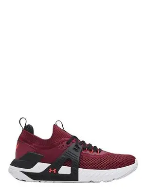Under Armour Project Rock 4in Athletic Sneakers - League Red/black