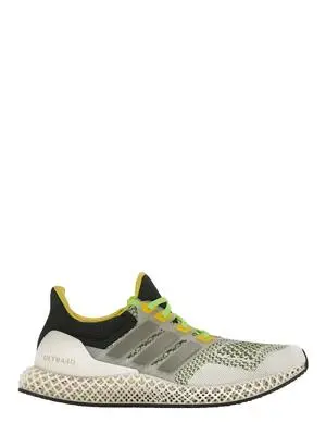 Adidas Ultra 4d Sneakers - Cloud White/night Metallic/beam Yellow