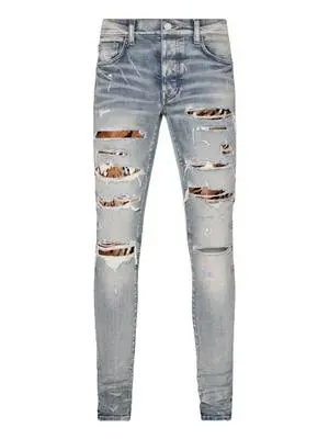 Amiri Lunar New Year Thrasher Jean - Clay Indigo