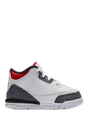 JORDAN Retro Se Denim Sneakers - White/fire Red/black