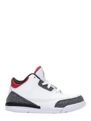 JORDAN Retro Se Denim Sneakers - White/fire Red/black