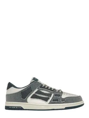Amiri Skel Top Low Sneakers Denim/slate Blue