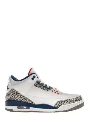 JORDAN Air Jordan 3 Retro Sneakers White/true Blue/varsity Red