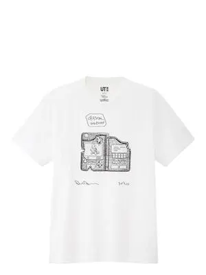 DANIEL ARSHAM X Pokemon X Uniqlo Crystal Pokedex Tee Shirt - White