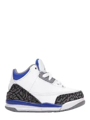 JORDAN Air Jordan 3 Retro Racer Blue TD Sneakers White/black/cement Grey