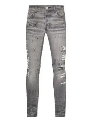 Amiri Military Stencil Jean - Grey