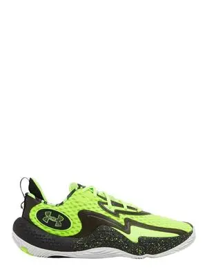 Under Armour Spawn Let's 3 Sneakers - Green/black/white