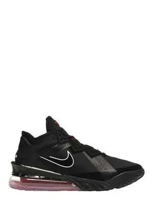 Nike Nike LeBron 18 Low Basketball Shoe Black/varsity Red