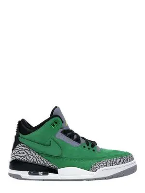 JORDAN 3 Retro Tinker Oregon Ducks Pe - Green Apple/yellow Strike/cement Grey